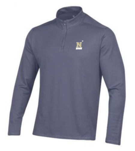 Under Armour Navy Rugby Quarter Zip Pullover – Elegant Violence Navy ...